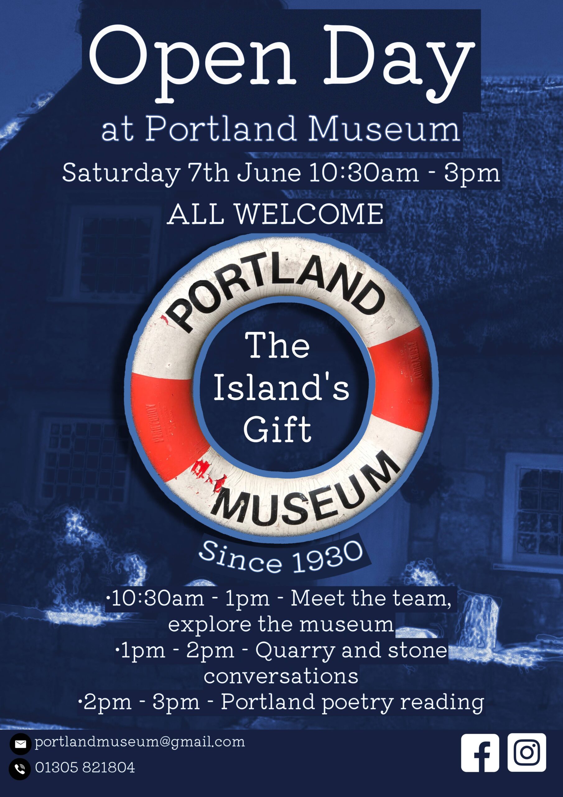 Portland Museum Open Day – Saturday 7th June – Portland Museum