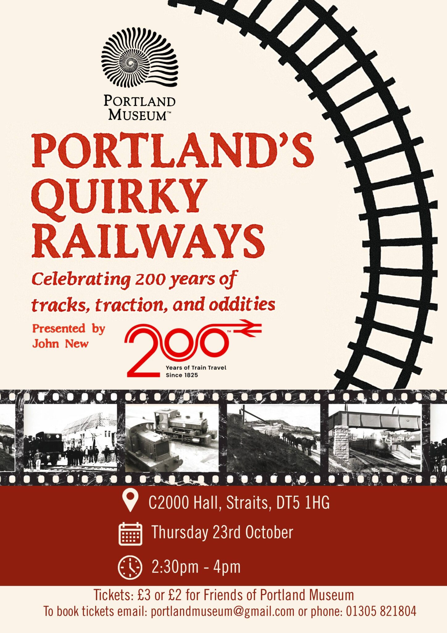 Upcoming talk: Portland’s Quirky Railways by John New – Portland Museum